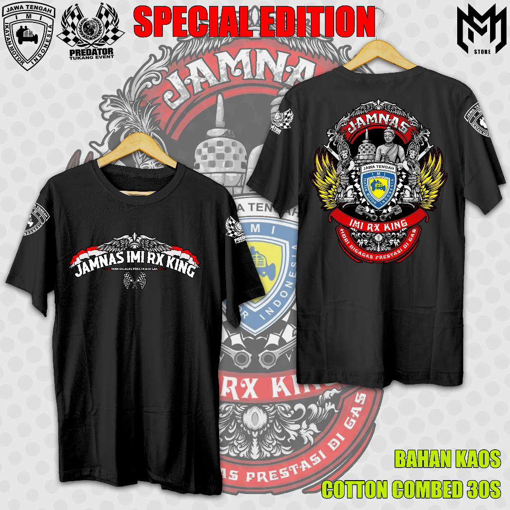 Jual KAOS RX KING JAMNAS 2023 JAWA TENGAH - KAOS COTTON COMBED - UNISEX ... Jual KAOS RX KING JAMNAS 2023 JAWA TENGAH - KAOS COTTON COMBED - UNISEX ...