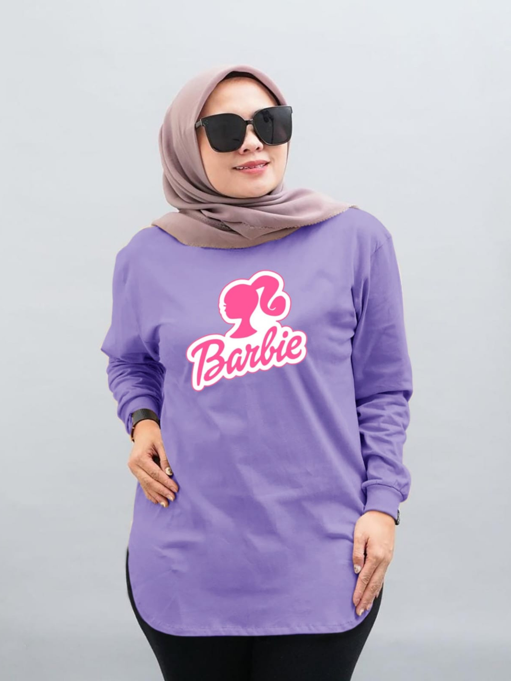 Jual Semi Tunik Oval Gambar Barbie Viral Kekinian / Semitunik Terbaru ...