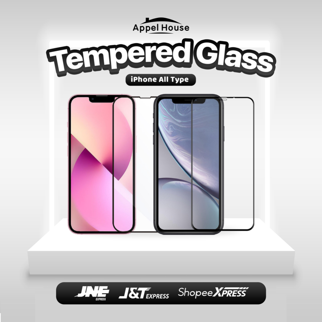 Jual Tempered Glass For iPhone All Type | Shopee Indonesia