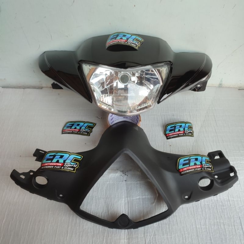 Jual batok depan belakang mio j mio gt warna hitam | Shopee Indonesia