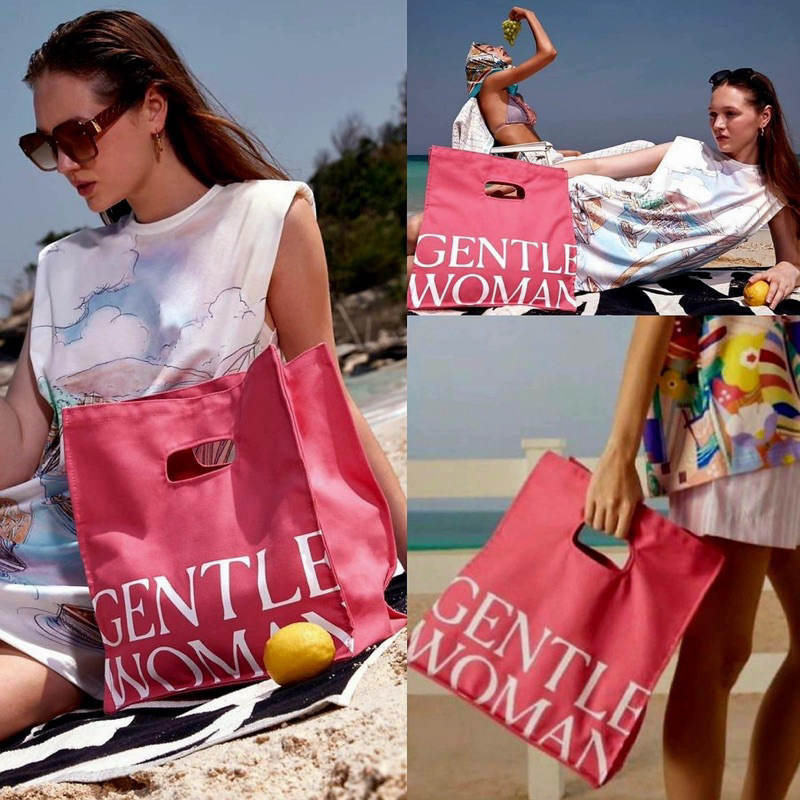 Jual GENTL* W*MAN SQUARE TOTEBAG / TOTEBAG / CANVAS TOTEBAG / TAS GM ...