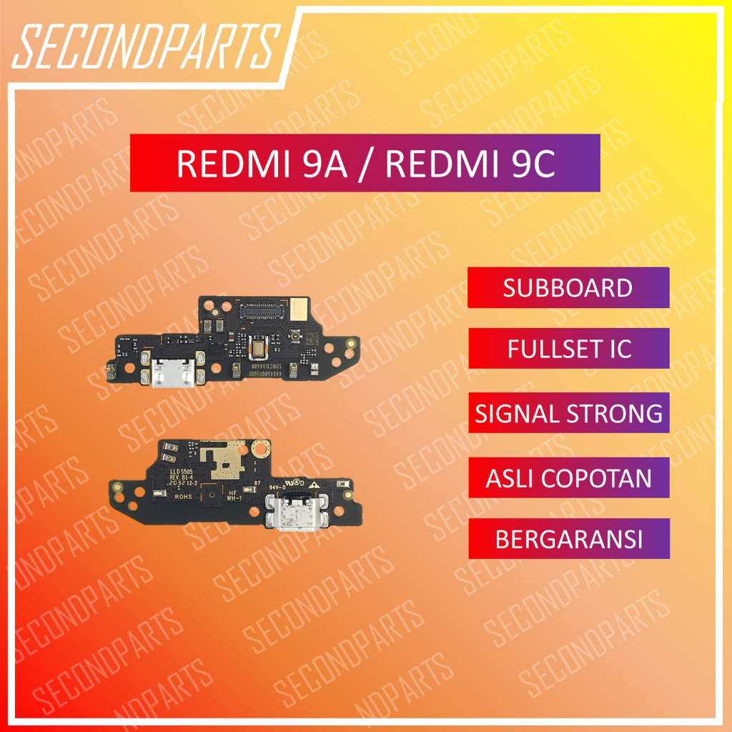 Jual KONEKTOR CHARGER PAPAN MIC PLUG IN REDMI 9A / 9C / 10A ORIGINAL ...