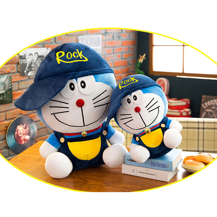 Jual Boneka Kartun Doraemon Bergerincing Robot Kucing Lembut Ukuran ...