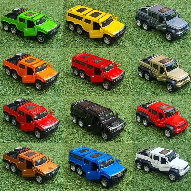 Jual Mainan Diecast Models Car 1:32 Miniatur Mobil Jeep Hummer Mercedes ...