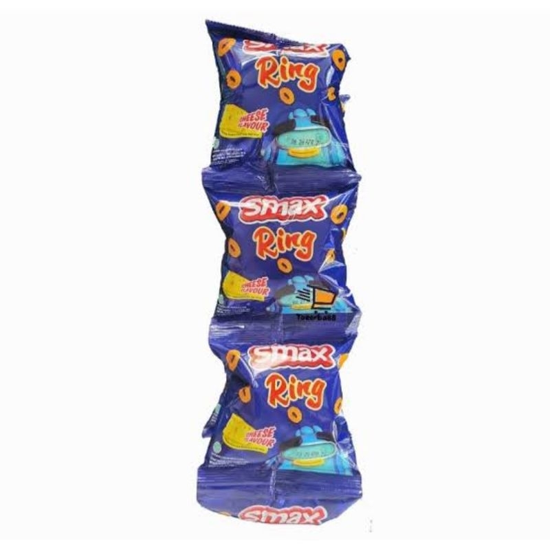 Jual SMAX RING CHEESE SNACK NETTO 10 PCS X 12 GR | Shopee Indonesia