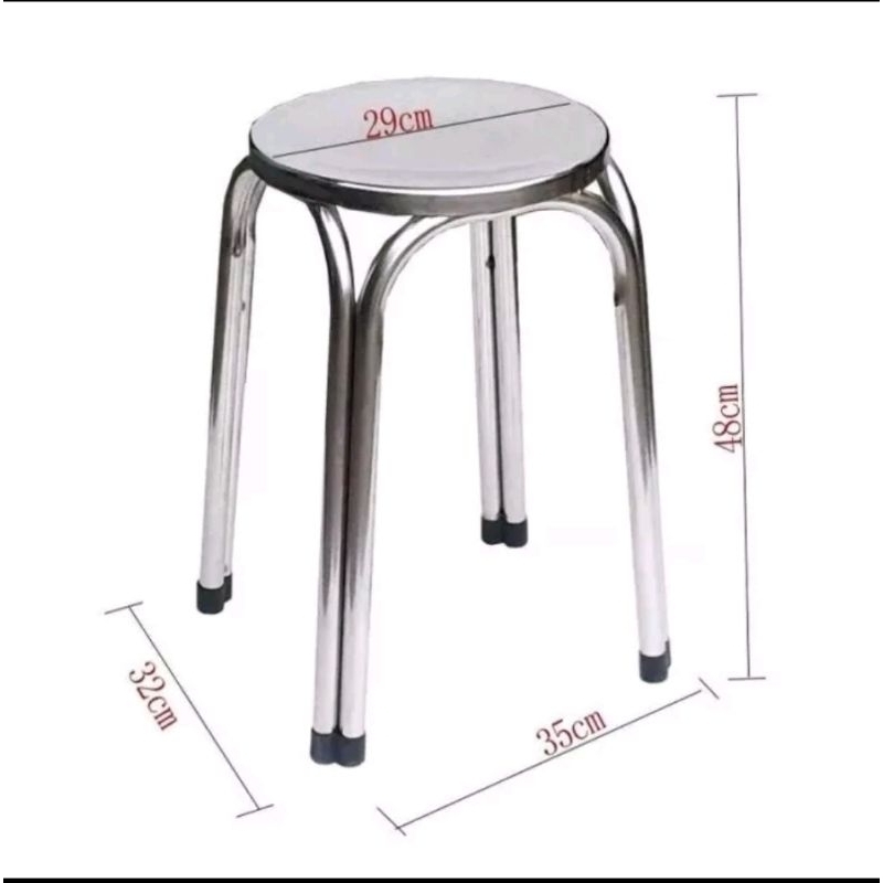 Jual kursi tinggi 50 cm tebal dan kuat | Shopee Indonesia