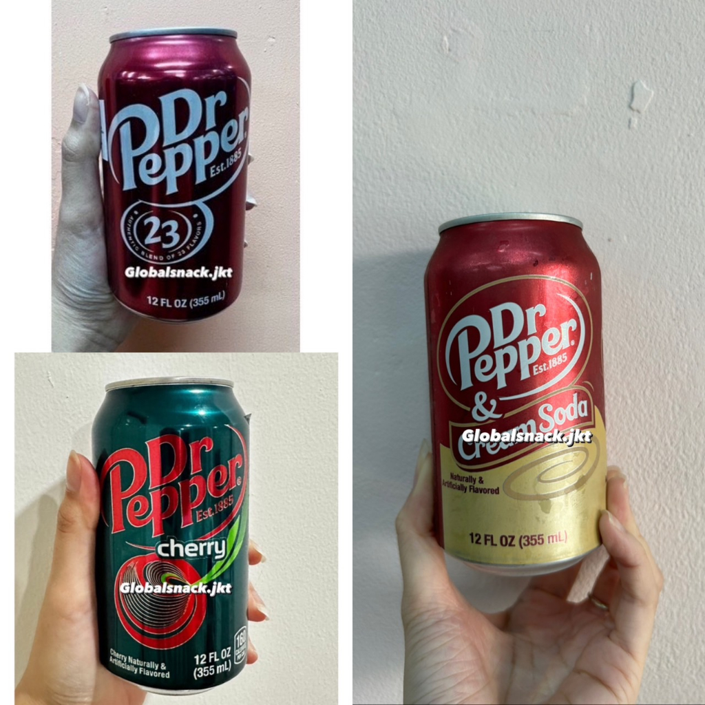 Jual DR PEPPER AUTHENTIC BLEND OF 23 FLAVORS COCA COLA | Shopee Indonesia