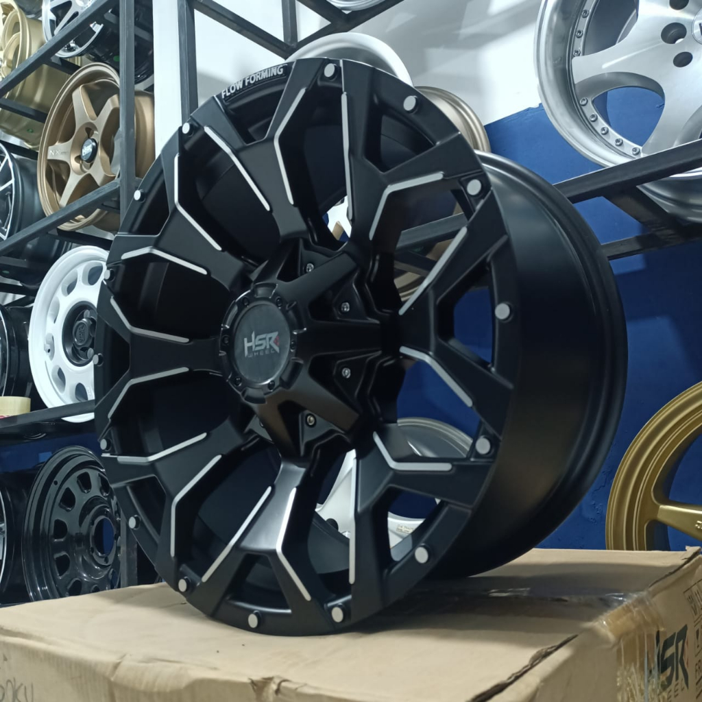 Jual Velg Mobil Pajero Fortuner Ford Ranger Ring 18 HSR GOKU R18 Pcd ...