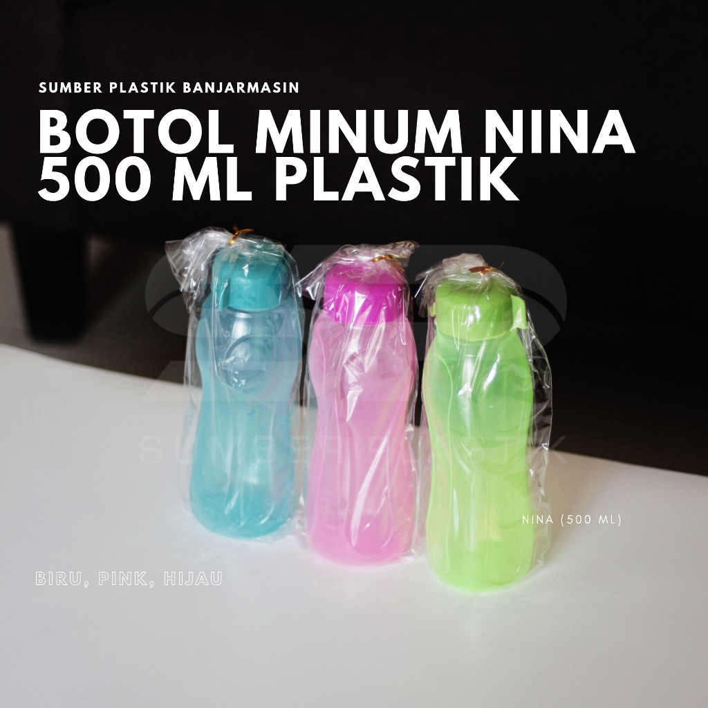 Jual Botol Air Minum 500 ml Nina Botol Murah Anak Plastik (Satuan ...