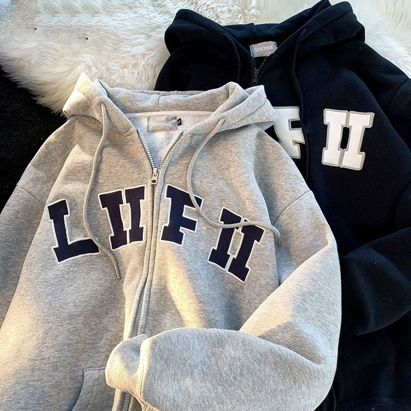 Jual S - XXXXXL(6XL) Zip Hoodie OVERSIZE Korean Style BIG SIZE Jaket ...