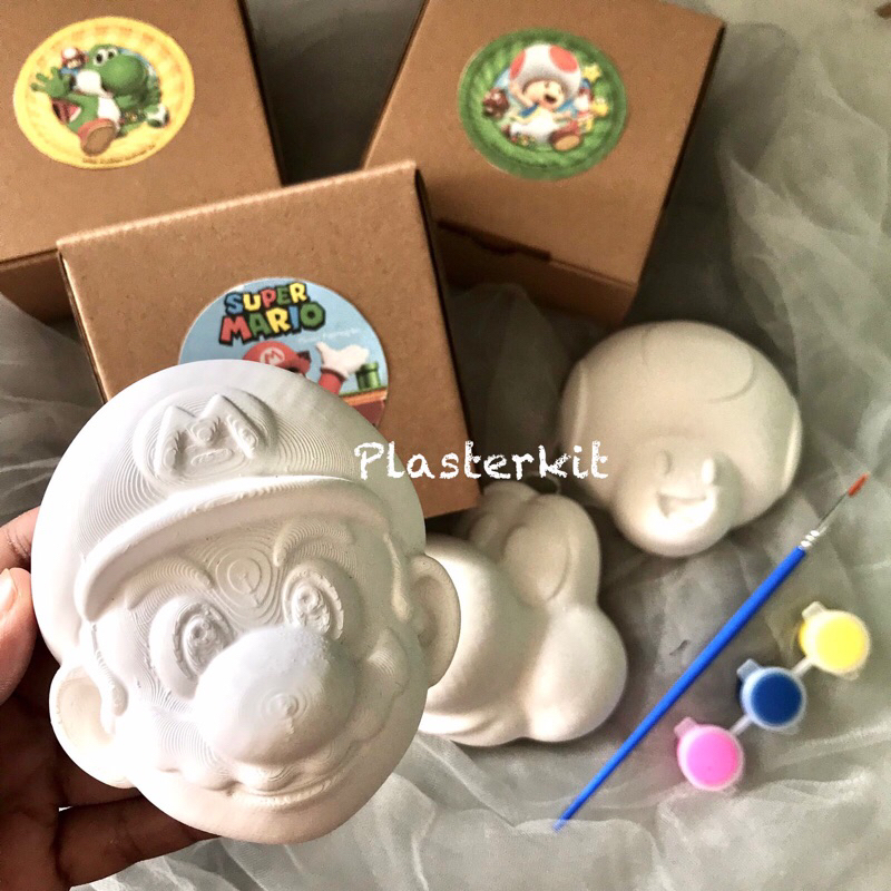 Jual Mainan Edukasi Anak DIY Painting Gypsum Kit Melukis Mewarnai ...