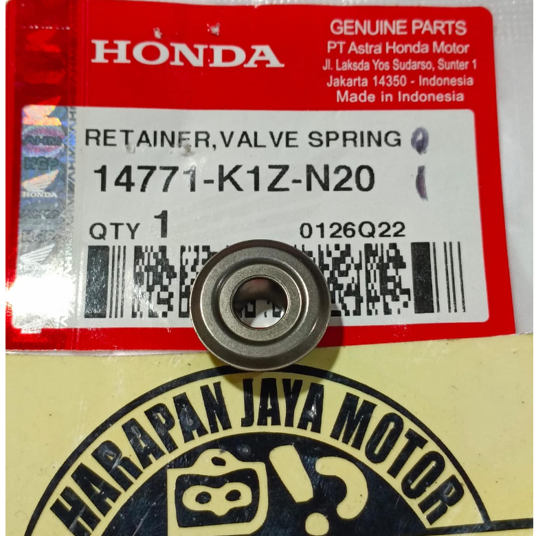 Jual RETAINER VALVE SPRING KUKU KLEP HONDA PCX 160 K1Z VARIO 160 K2S ...