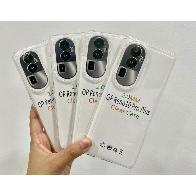 Jual CLEAR HD CASE 2.0MM FOR OPPO RENO10PROPLUS / RENO 10 PRO PLUS (5G ...