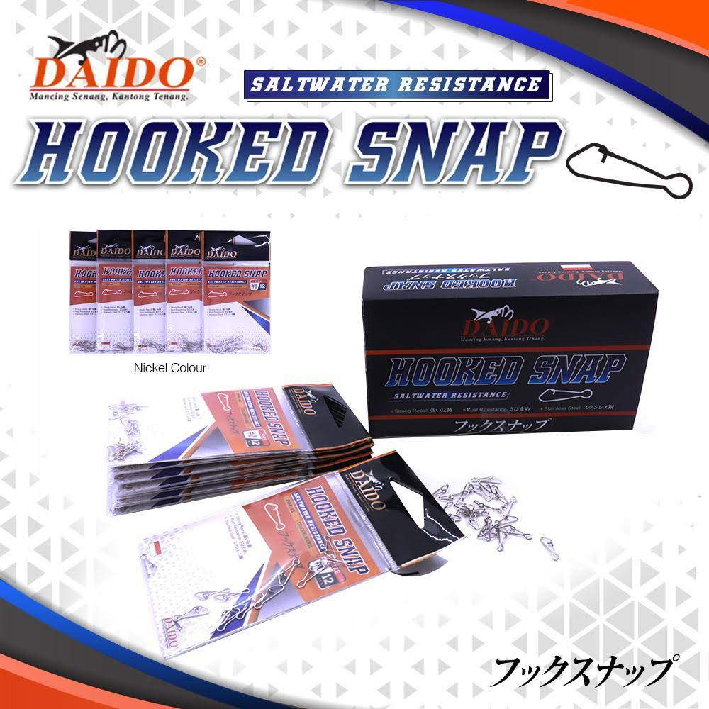 Jual Snap Pancing Daido Hooked Snap / Inter lock Snap (No.0 & N0.2 ...