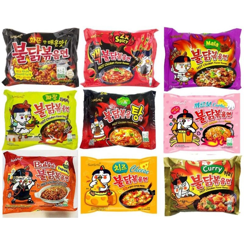 Jual 140gr MIE SAMYANG ALL VARIAN | Shopee Indonesia