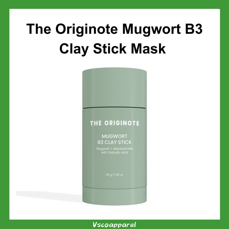 Jual The Originote Mugwort B3 Clay Stick Mask - Masker Wajah Mugwort Acne Menenangkan dan ...