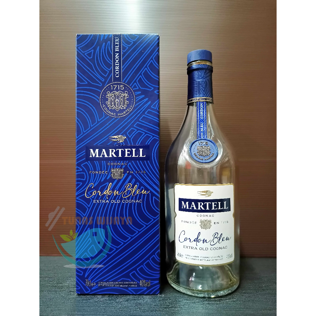 Jual Botol bekas Martell Cordon Bleu 700 ML + Box | Shopee Indonesia