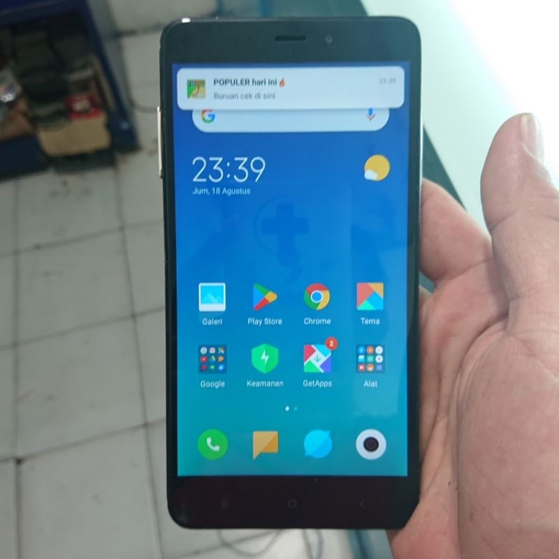 Jual Xiaomi Note 4 LTE 3GB/64GB Second Ex Resmi Normal Pemakaian TESTED ...