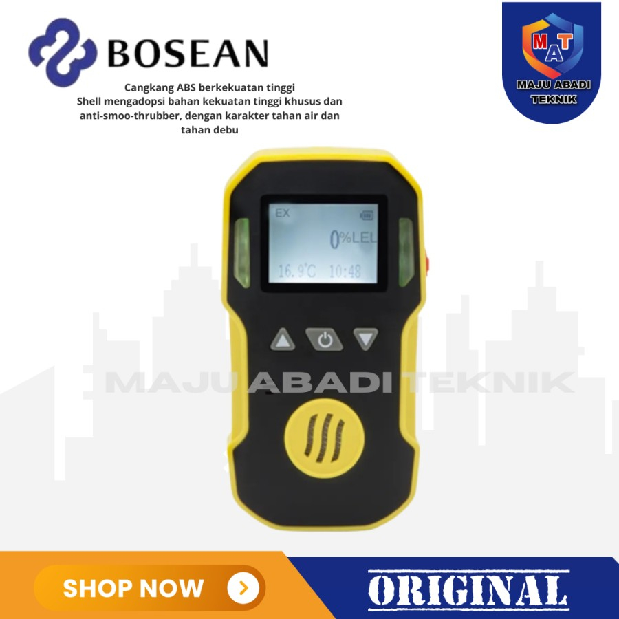 Jual NO2 Gas Detector Nitrogen Dioxide Bosean Leak Monitor Nitrogen ...