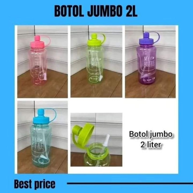 Jual MY BOTTLE JUMBO / BOTOL AIR MINUM 2 LITER / BOTOL MIMUM JUMBO ... Jual MY BOTTLE JUMBO / BOTOL AIR MINUM 2 LITER / BOTOL MIMUM JUMBO ...