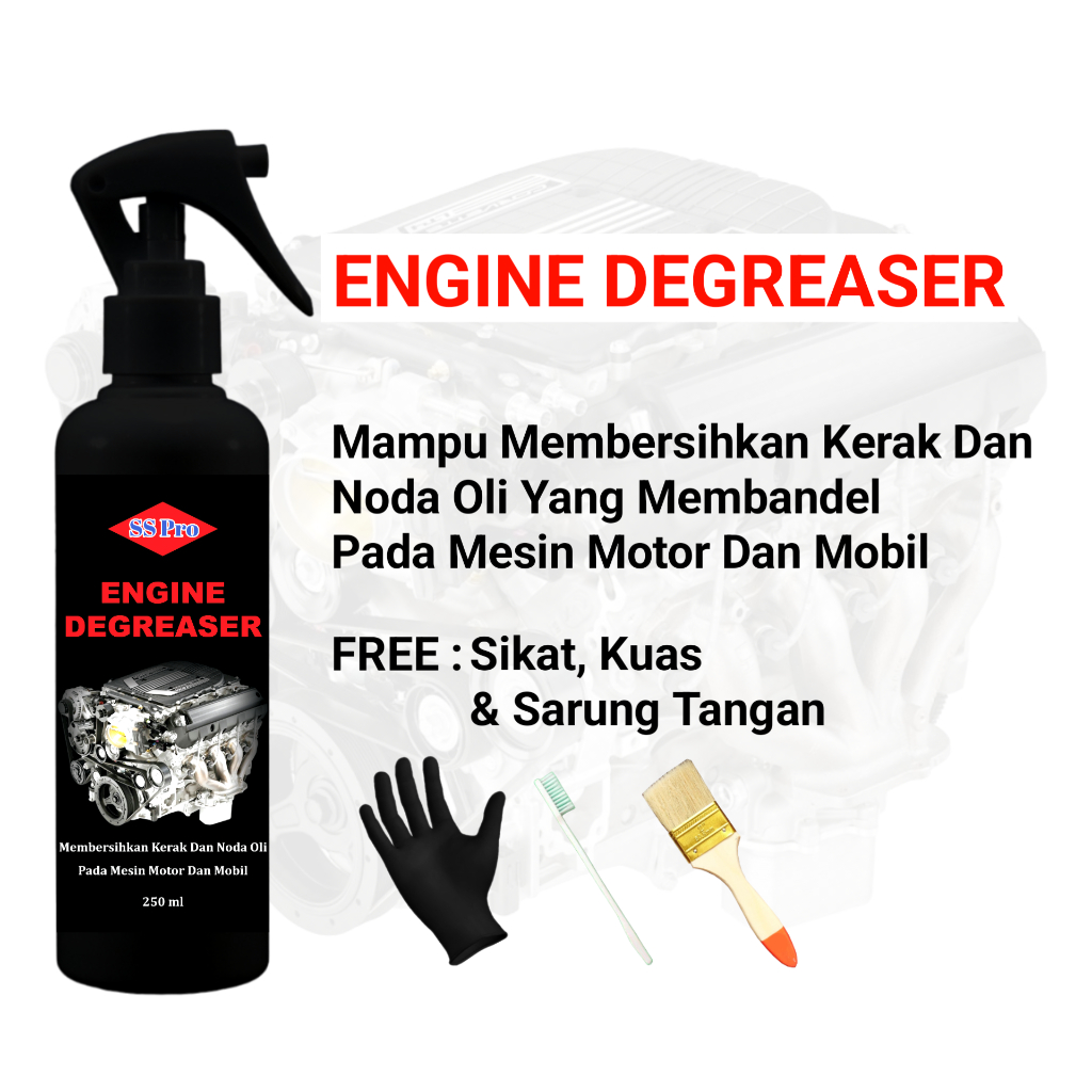 Jual Engine Degreaser Pembersih Kerak Karat Mesin Motor Dan Mobil Pembersih Blok Mesin | Shopee ...