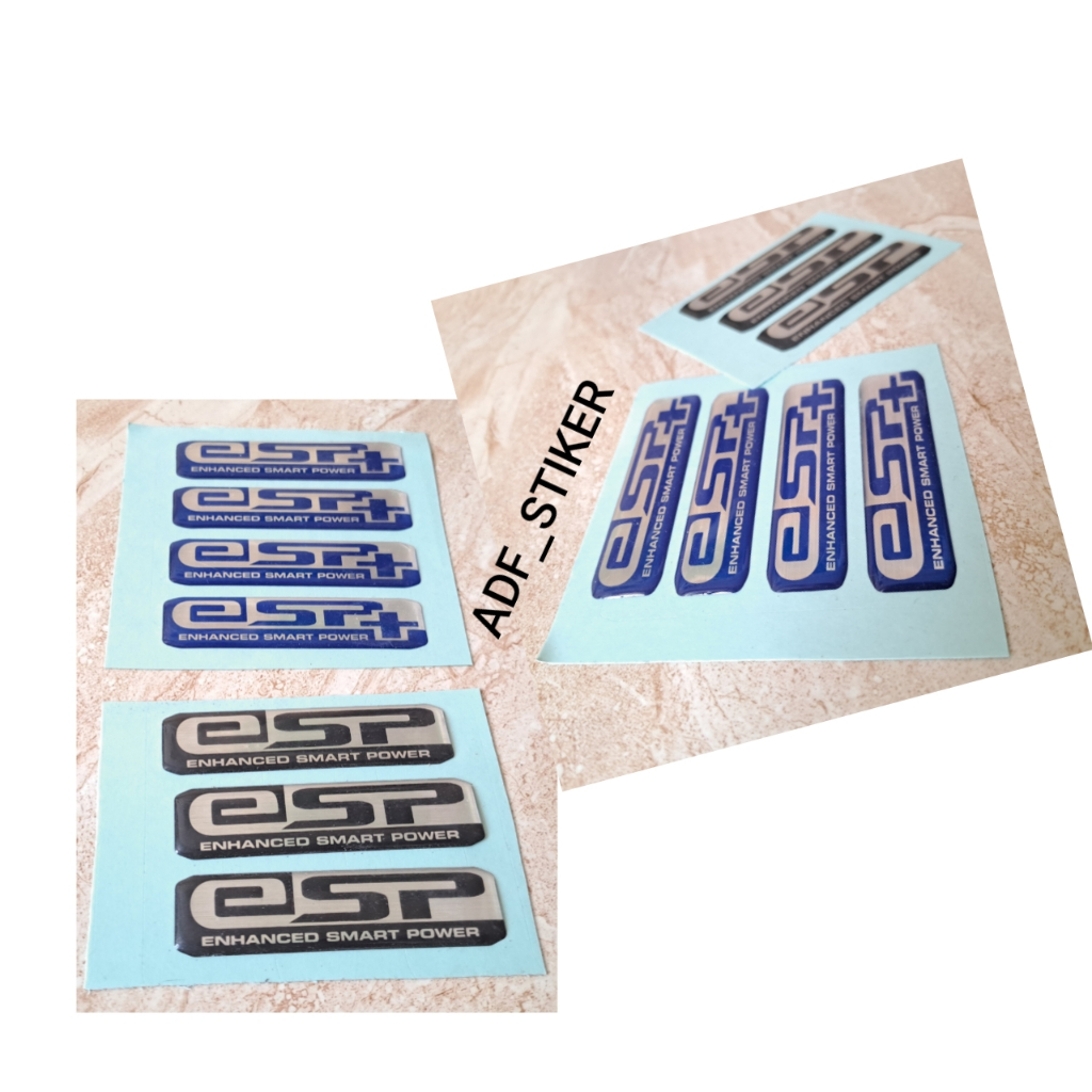 Jual Stiker emblem esp box filter honda harga 1pcs / emblem timbul esp ...