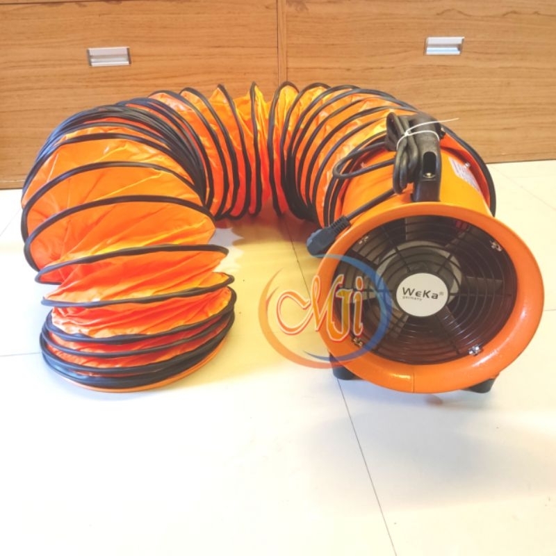 Jual Kipas Blower Ventilator Portable 8 inch Weka Germany Plus Selang ...