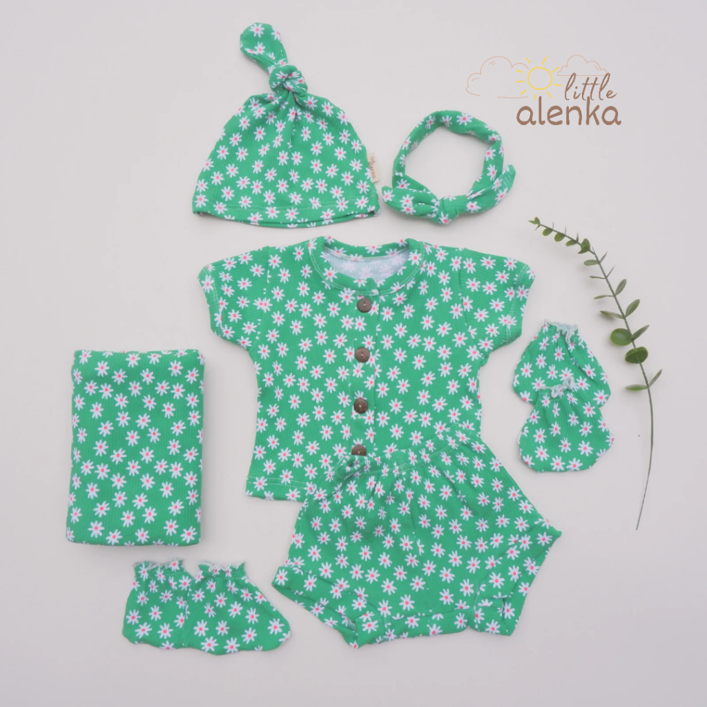 Jual Alenka - Newborn Button Set / Setelan Baju Bayi (Kancing) | Shopee ...