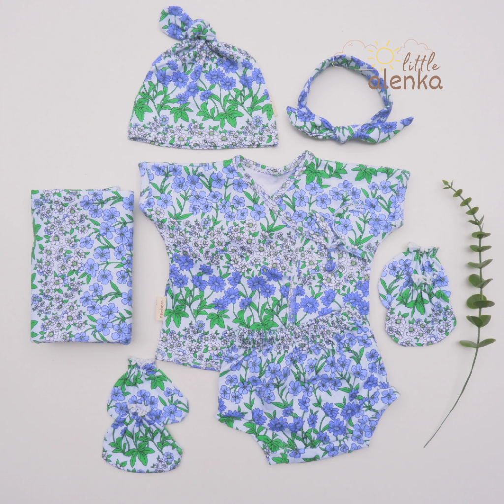 Jual Alenka - Newborn Kimono Set / Setelan Kimono Bayi | Shopee Indonesia