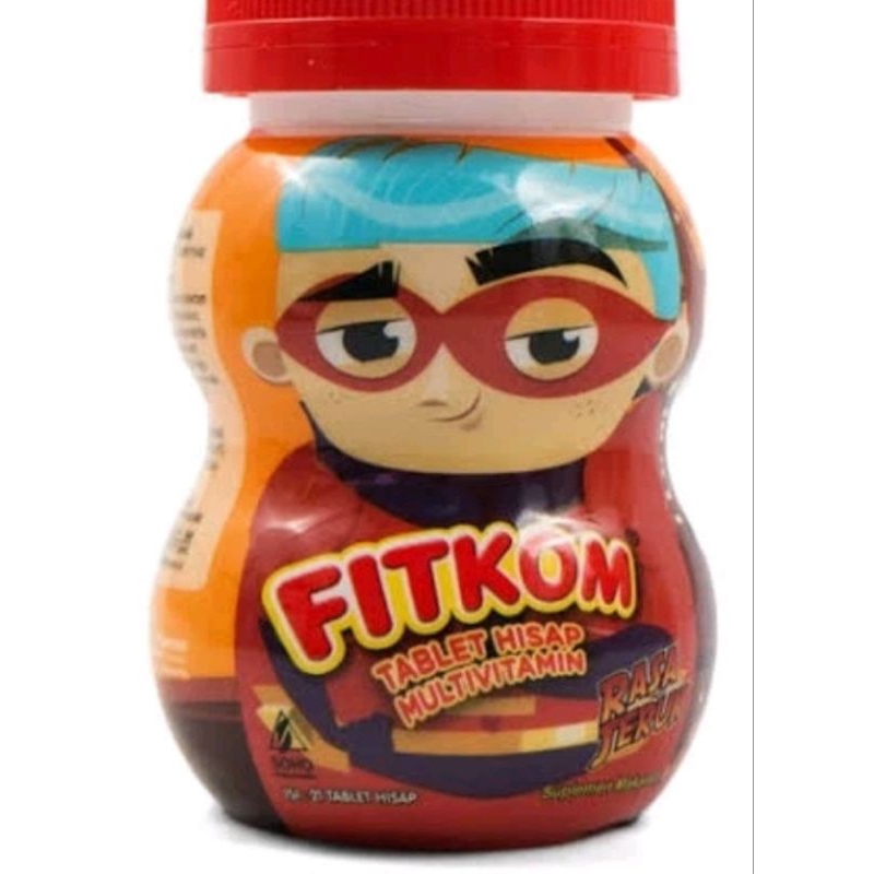 Jual Fitkom Tablet adalah multivitamin anak tablet hisap berbentuk ...