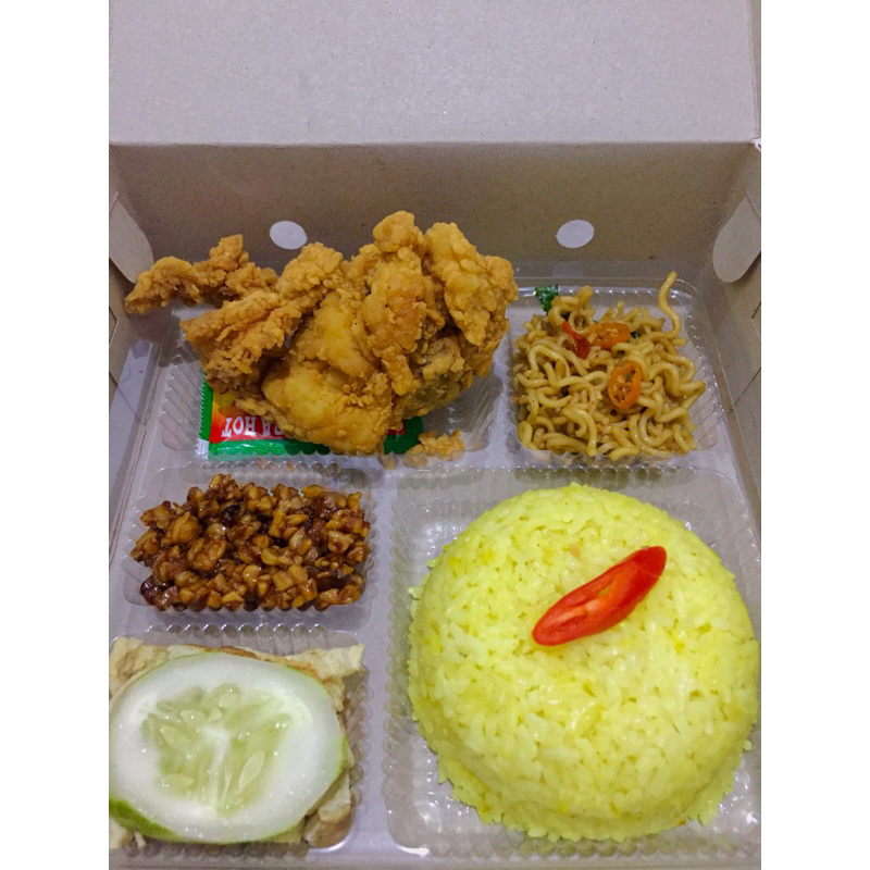 Jual NASI KUNING & ANEKA NASI KOTAK/PAPER BOWL | Shopee Indonesia