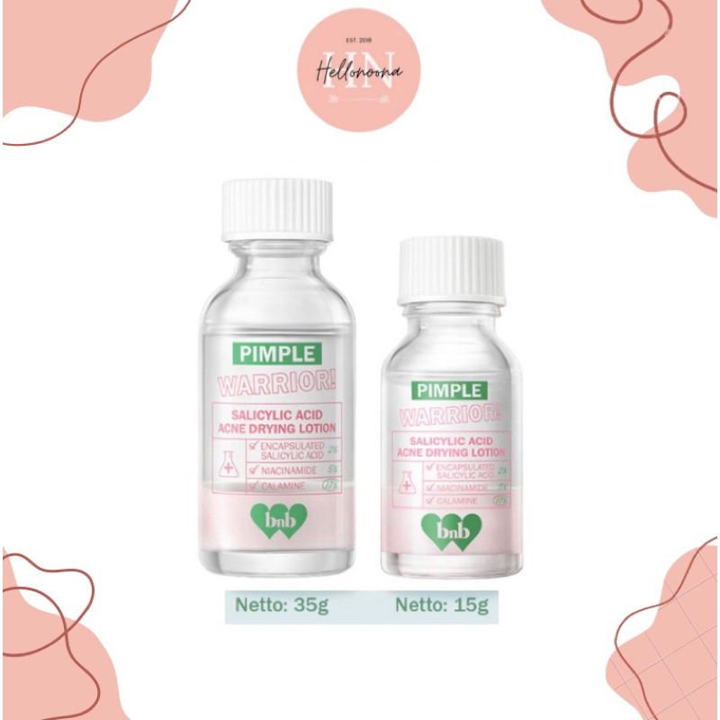 Jual BNB Barenbliss - Pimple Warrior! Salicylic Acid Acne Spot ...