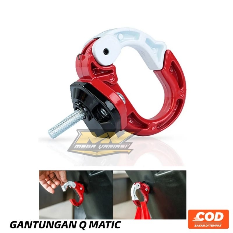 Jual GANTUNGAN BARANG MOTOR CANTOLAN BARANG MOTOR MODEL LIPAT BULAT ...