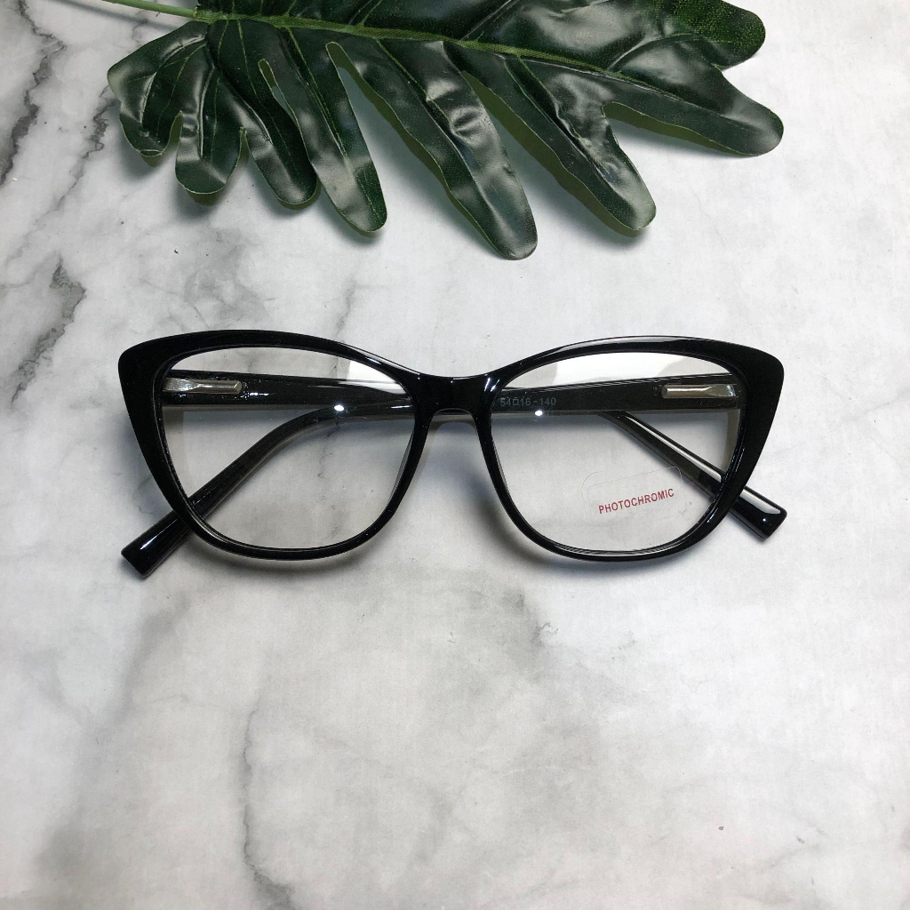 Jual New Kacamata Photocromic Cat Eye F7003 Lensa Bluecromic Blueray ...