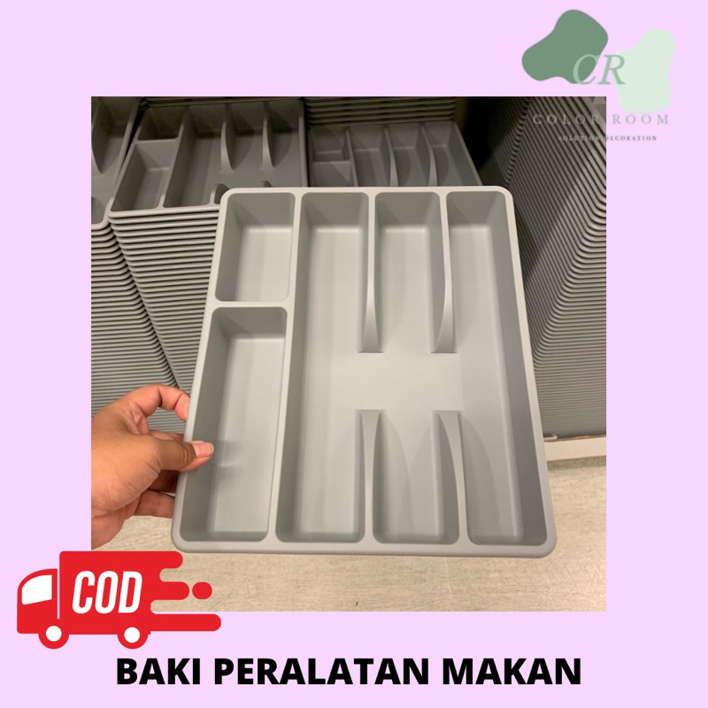 Jual SMCR Baki peralatan makan/ tempat sendok garpu/ tempat alat makan ...