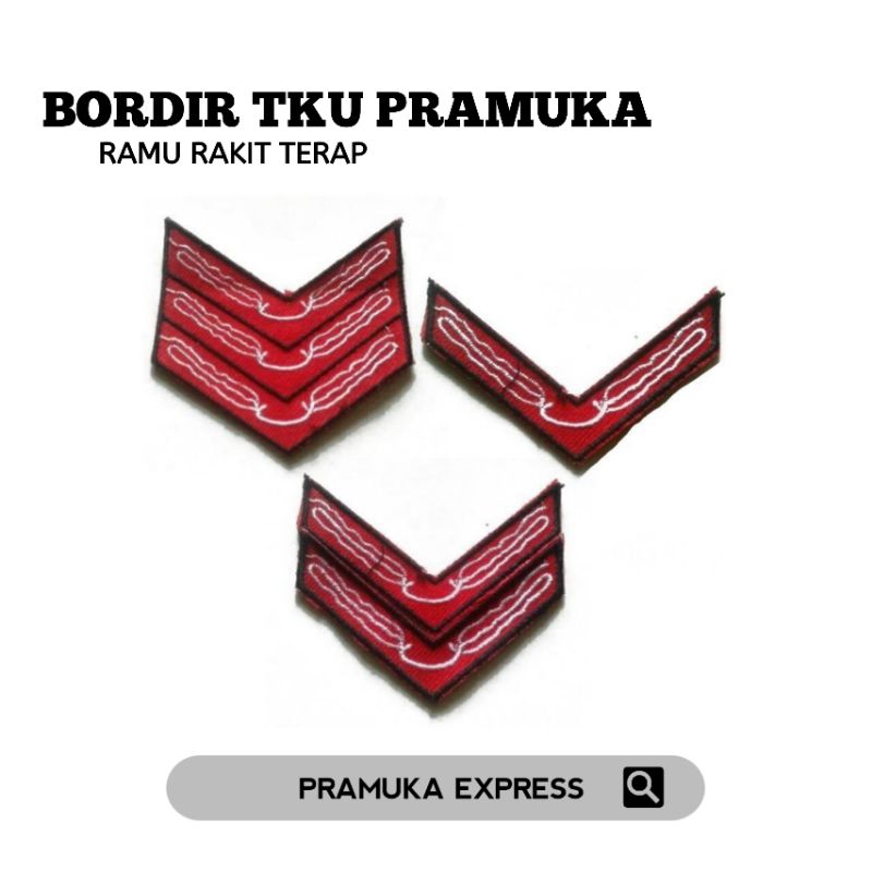 Jual Bordir TKU Ramu / Rakit / Terap / Logo Manggar | Shopee Indonesia
