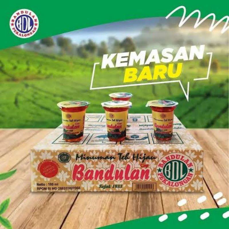 Jual Teh bandulan Hijau 160ml 1 Dus 24pcs | Shopee Indonesia