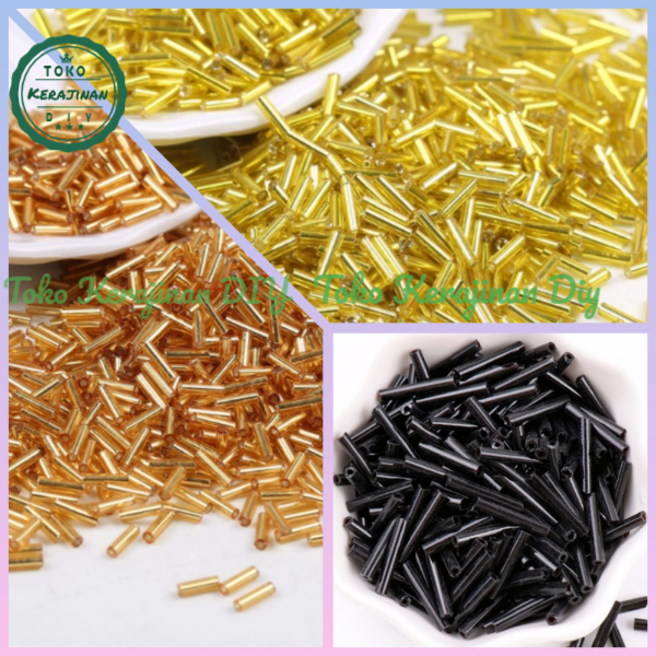 Jual Mote Payet Bambu Jepang 12mm Payet Batang | Shopee Indonesia