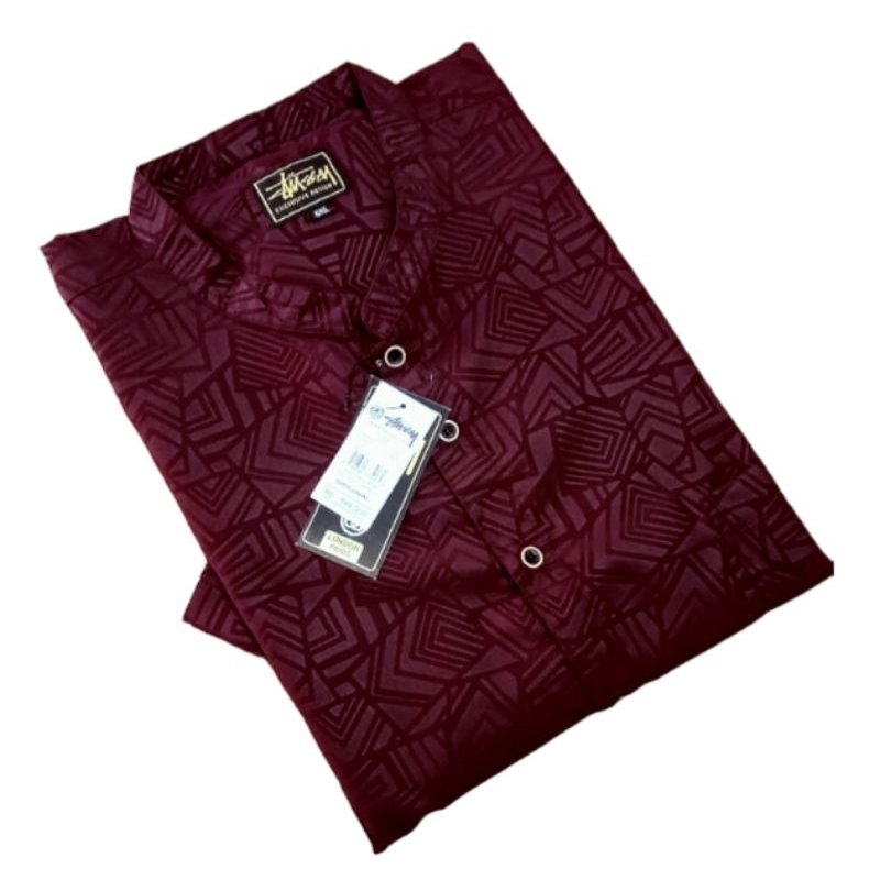 Jual Baju Koko Pria Jumbo Emboss Premium 3XL 4XL 5XL 6XL 7XL Big Size ...