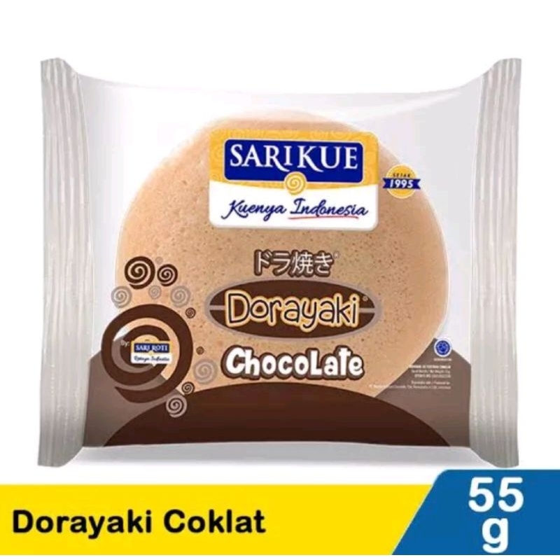 Jual Sari Roti Dorayaki Isi Cokelat/Strawberry 55gr | Shopee Indonesia