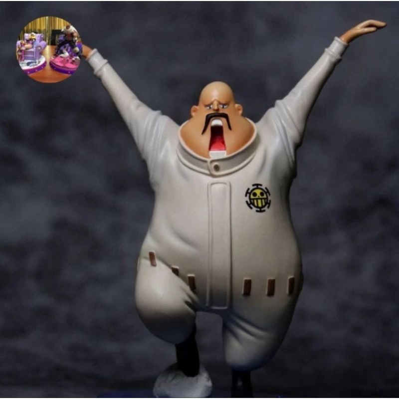 Jual WCF Resin Master Studio Fat Man One Piece Figure | Law Bepo POP ...