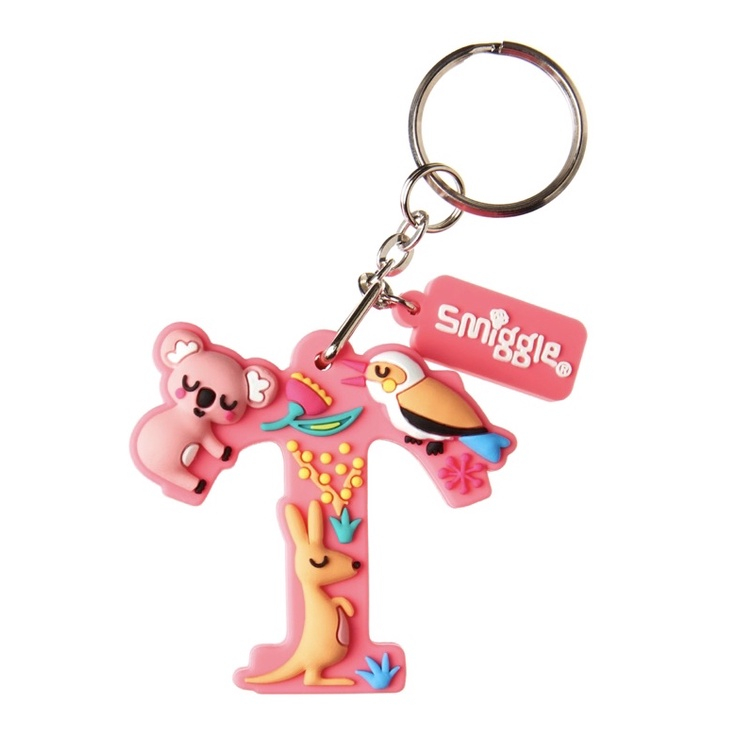 Jual Smiggle Lil Mates Scented Alphabet Keyring Keychain | Shopee Indonesia