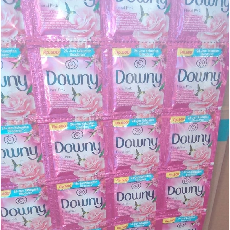 Jual Downy Renceng 500 pengharum pakaian (1 Lembar isi 48 pcs/4 renteng ...