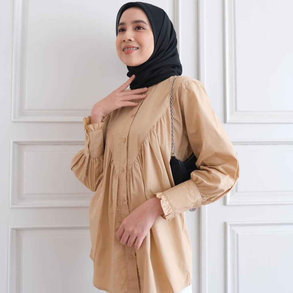 Jual NHS.LOOKS - Jema Blouse | Shopee Indonesia