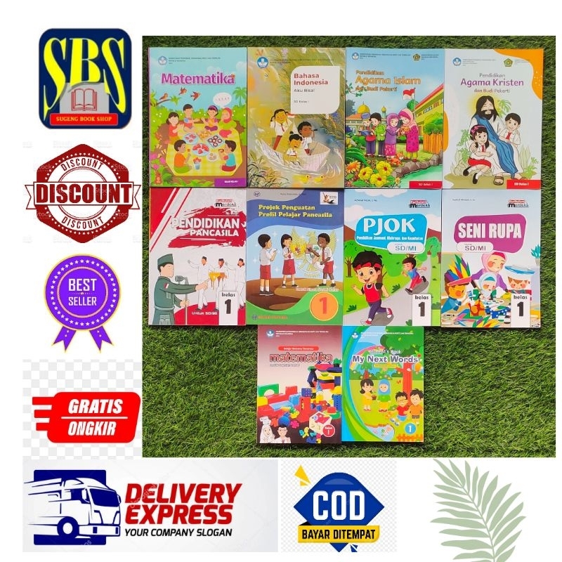 Jual Buku Paket Kurikulum Merdeka Kelas 1 Sd Mi Matematka B Indonesia