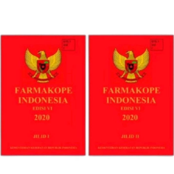 Jual Farmakope Indonesia Edisi 6 Tahun 2020, Jilid 1 dan 2 | Shopee Indonesia