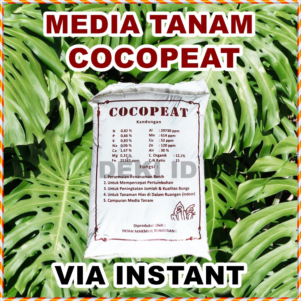 Jual Cocopeat Karung Via Instant Media Tanam Semai Benih Cocopit ...