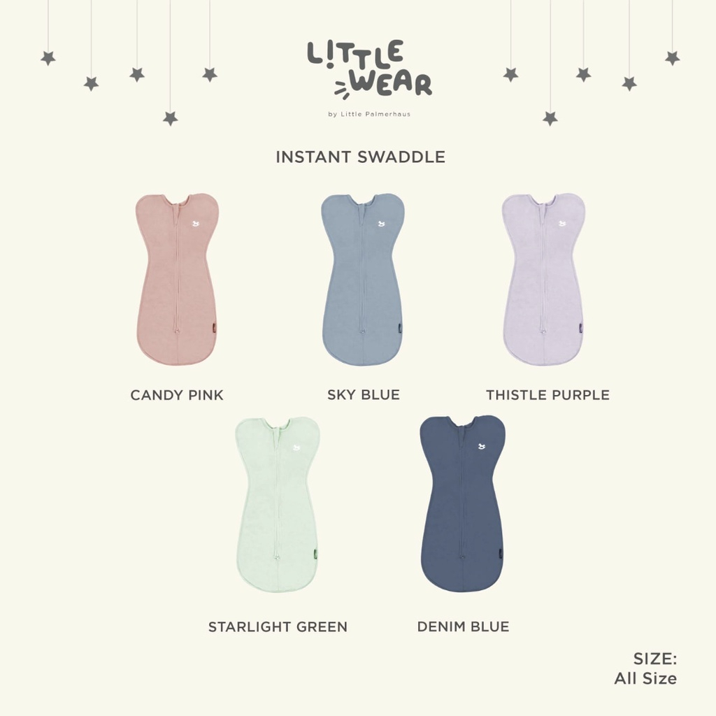 Jual LITTLE PALMERHAUS - Bedong Instan (Bedong Bayi) / Instant Swaddle ...