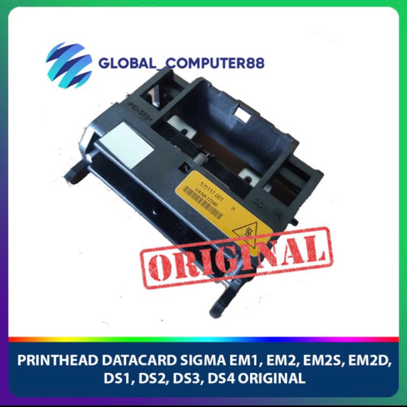 Jual PRINTHEAD DATACARD SIGMA EM1,EM2,DS2,DS3 ORIGINAL | Shopee Indonesia