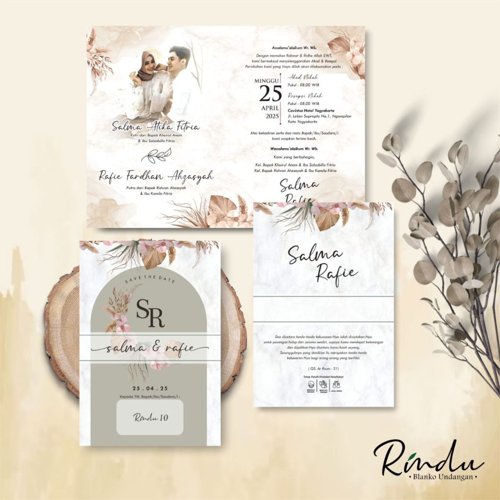 Jual Undangan Pernikahan - Undangan Resepsi Seri 2 | Shopee Indonesia